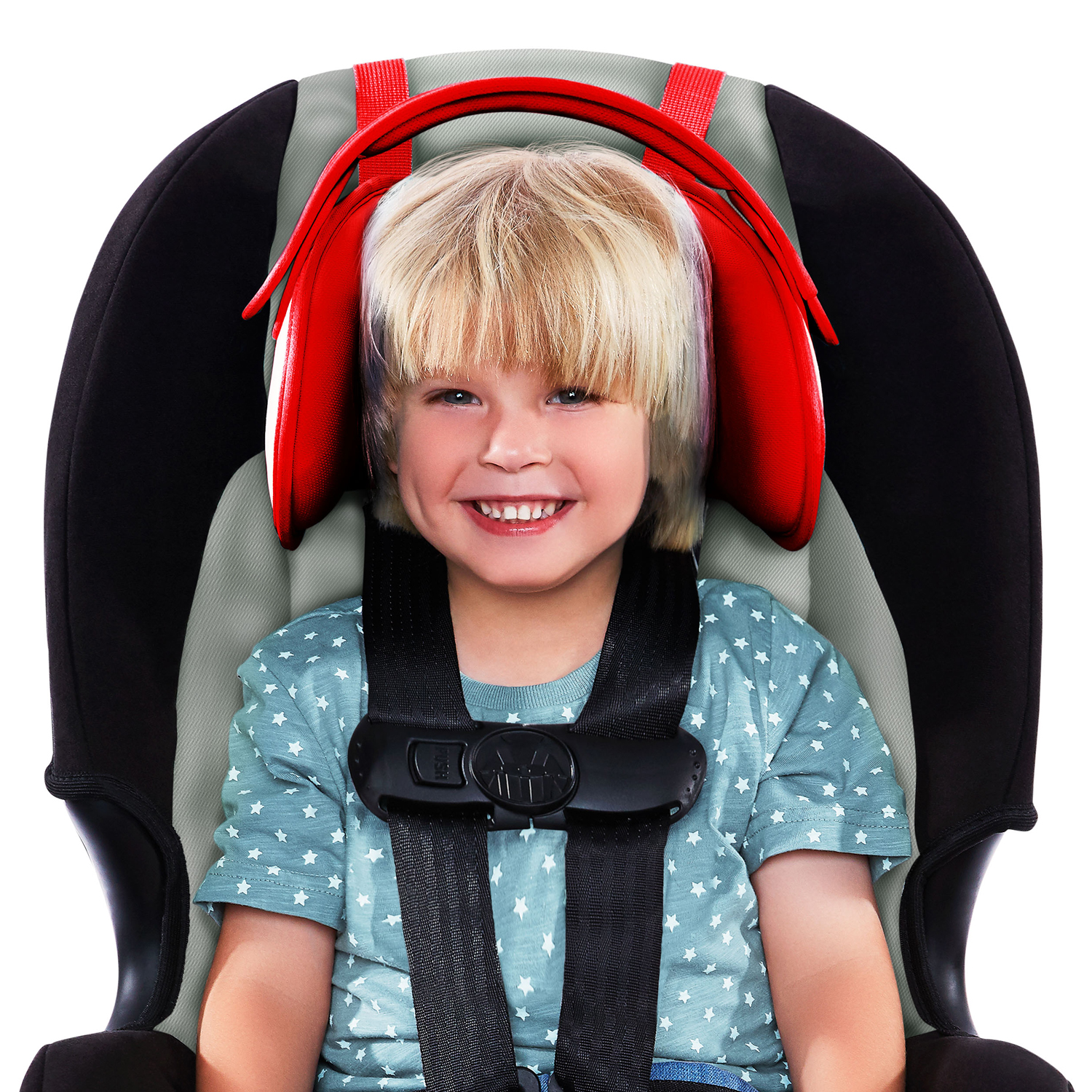Este invento evita “el cabeceo” en viajes largos con niños en auto ...