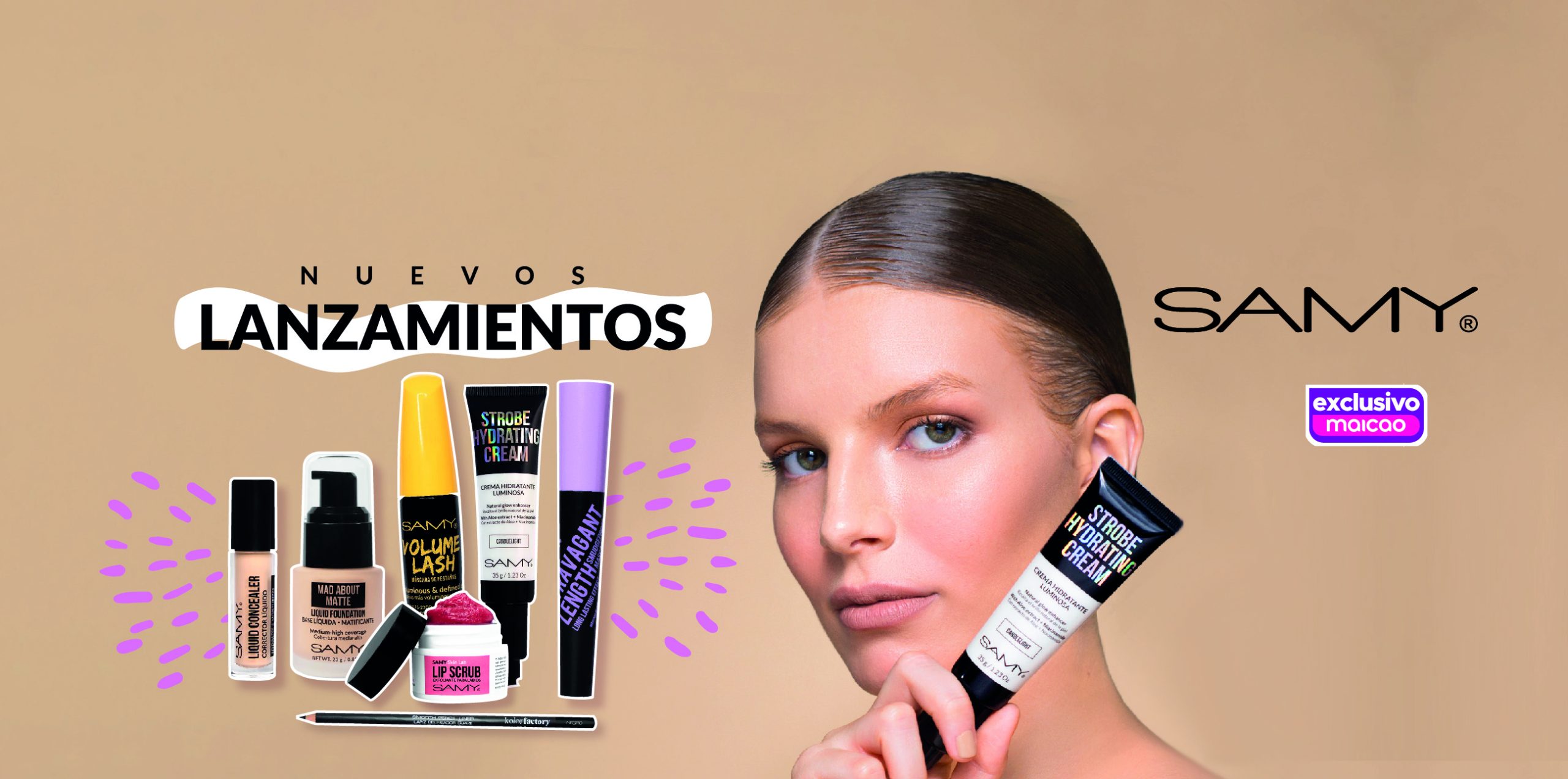 Descubre la Nueva Colección de Maquillaje de SAMY - Sentirse Bella